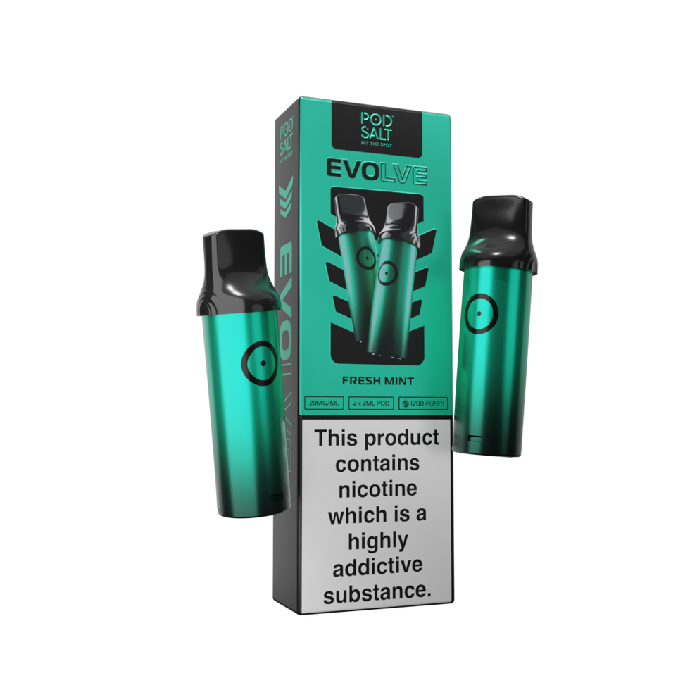 Pod Salt Evolve Pods Fresh Mint – Pod Salt UK