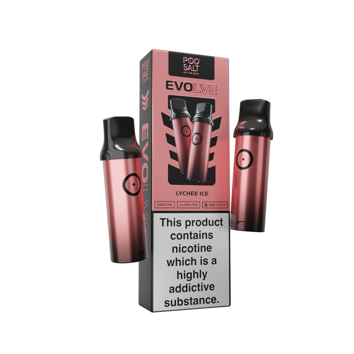 Pod Salt Evolve Pods Lychee Ice – Pod Salt UK