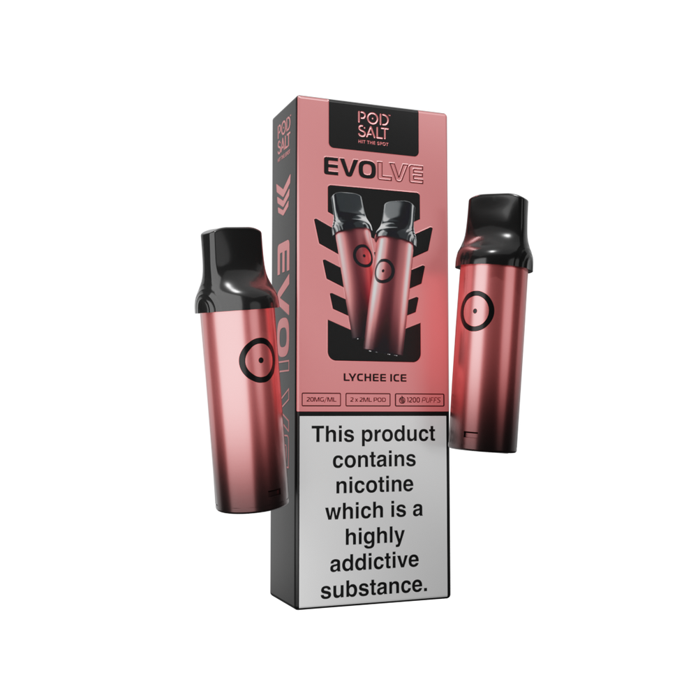 Pod Salt Evolve Pods Lychee Ice – Pod Salt UK
